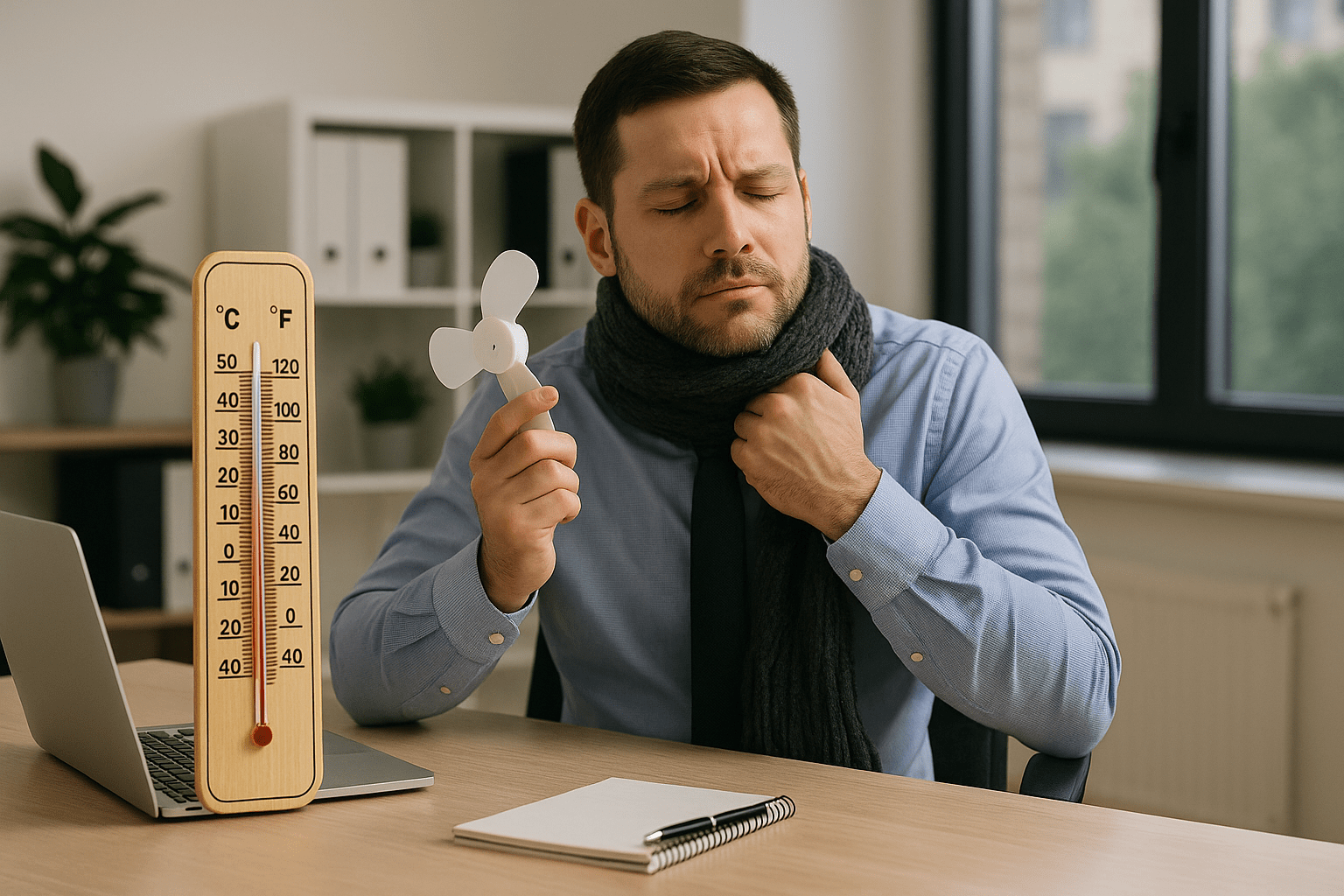 Raumtemperatur richtig regeln nach ASR A3.5 – heißer Stuhl oder kalter ...